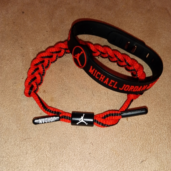 Jordan | Accessories | The Jordan X Jumpman Double Lot 2 Two Unique Bracelets | Poshmark